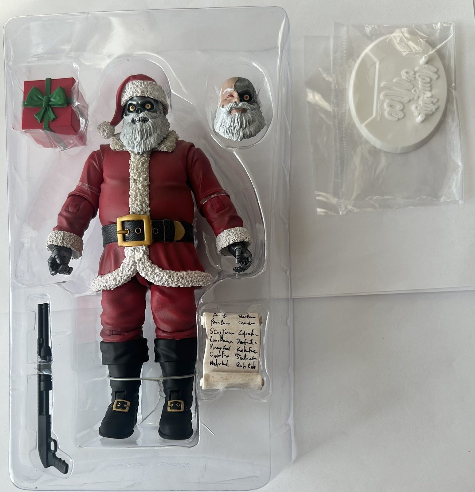 Fresh Monkey Fiction Naughty Or Nice CHRISTMAS CYBORG ROBOT SANTA | eBay