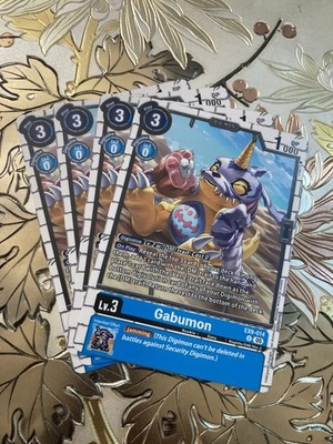 Digimon Card Game Playset Gabumon EX9-014 U Versus Monsters | eBay