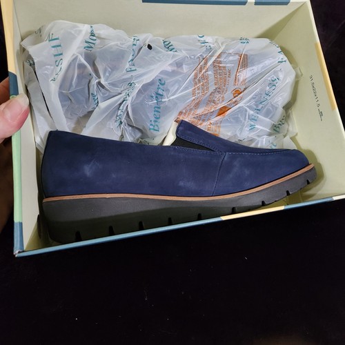 Earth Zurich Bern Navy Blue Leather Suede Loafers Bleu Marine Cuir | eBay