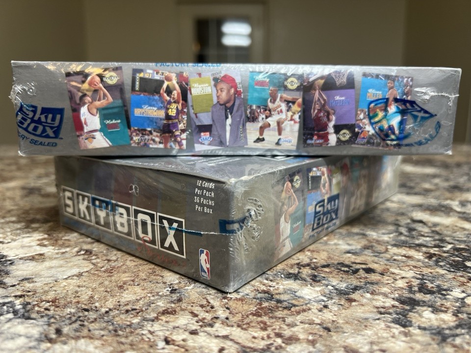 1992-93 Skybox Basketball Series 2 Factory Sealed Box 36 Packs🏀Shaq RC🔥 ...