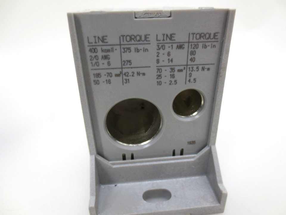 ALLEN BRADLEY 1492-PDE1183 POWER DISTRIBUTION BLOCK 335A 600V SER A | eBay