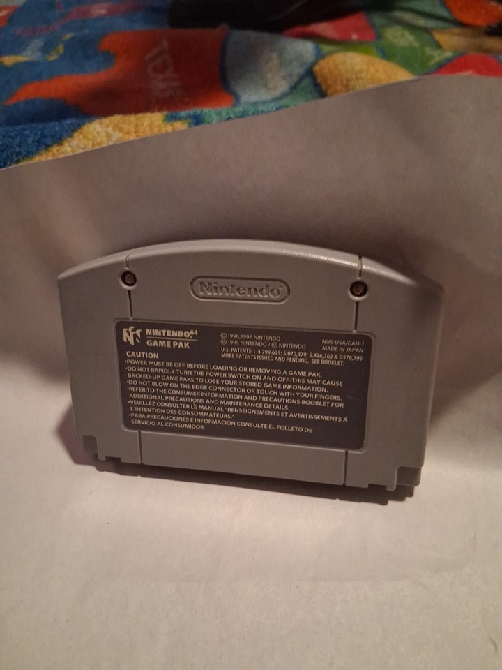 F-Zero x Nintendo 64, 1998, Authentic, Tested Working | eBay