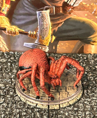 Giant Spider D&D Miniature Dungeons Dragons Monster Manual Collection ...