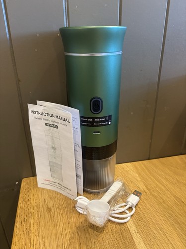 Portable Electric Espresso Machine Rechargeable Self-Heating Coffee ...