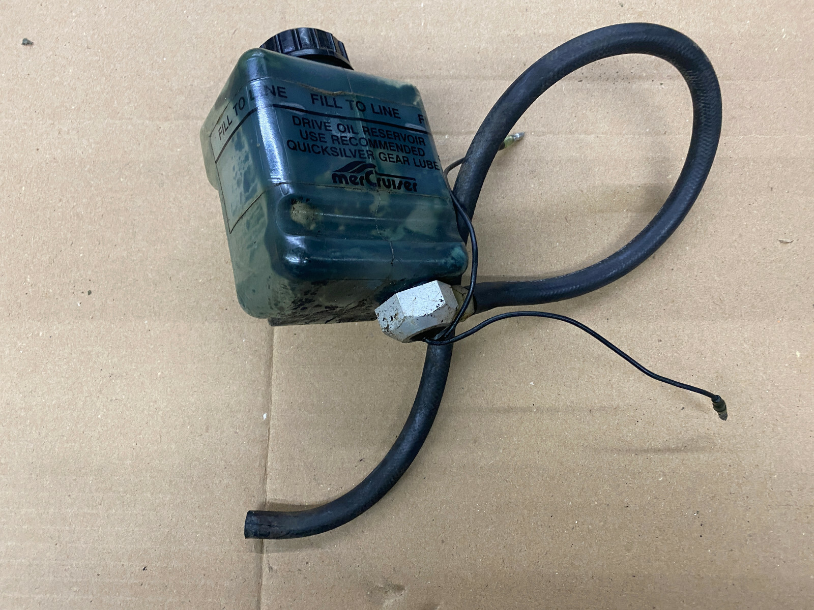 Mercruiser Drive Oil Bottle Reservoir From 3.0L | eBay