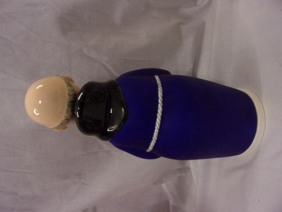 Vintage Goebel. Blue Friar Tuck Monk Decanter Cigarette Holder | eBay