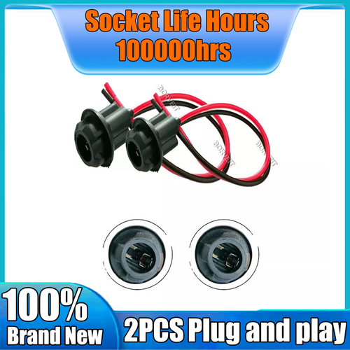 Universal Pigtail Wire Female Socket 194 Harness License Plate Tag ...