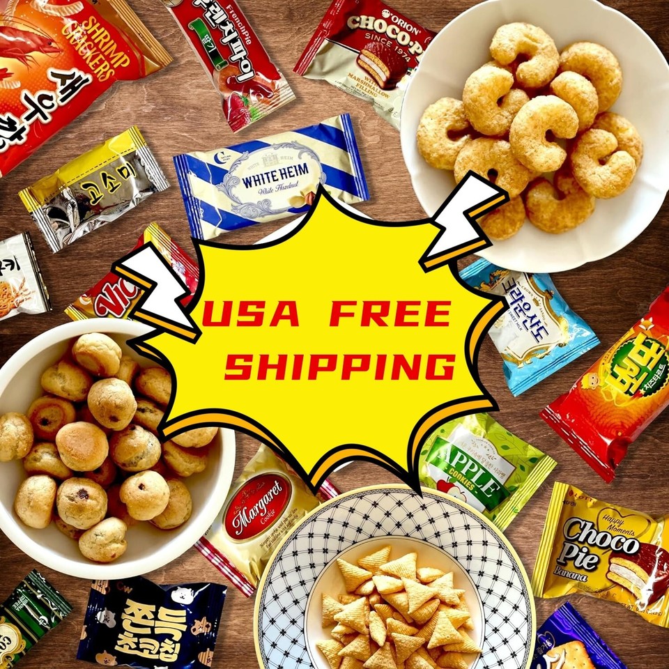Free Ramen + 25 Snacks + 25 Candy Asian Variety Snacks Box- Exotic ...
