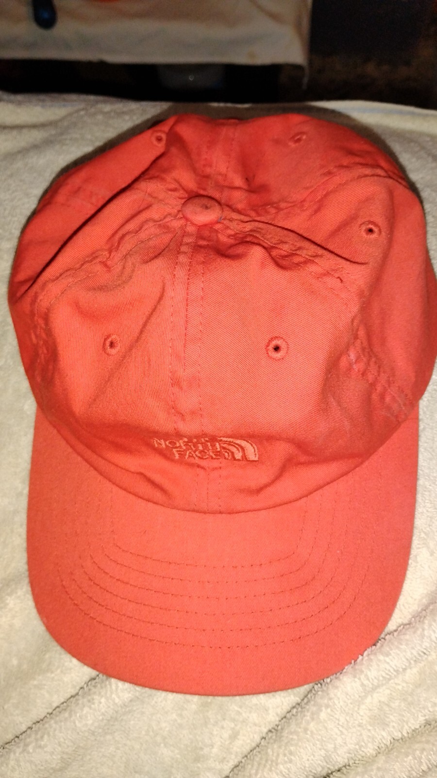 The northern face ball cap orange 1 size adjustable strap back unisex ...
