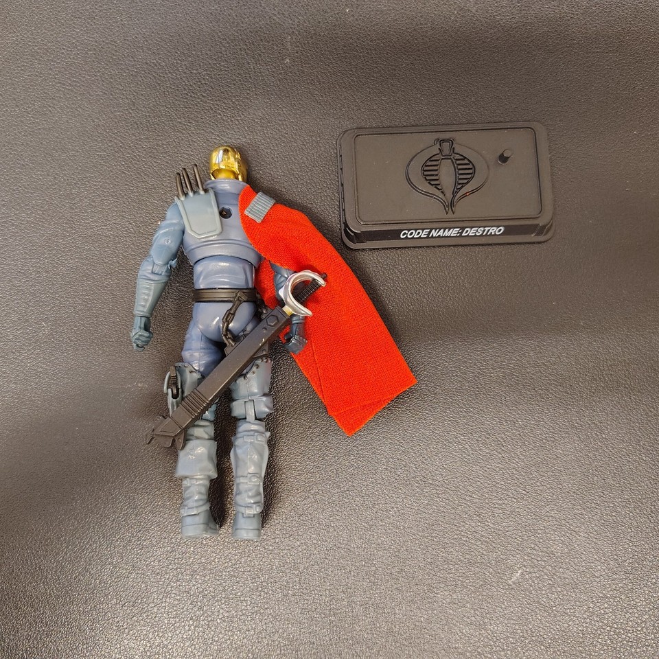 Destro V19A Comic Pack G.I. JOE COBRA 25th Anniversary LOOSE Complete S1 | eBay