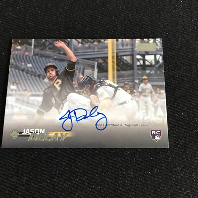 2023 Topps Stadium Club Jason Delay Stadium Club Rookie Card RC Auto # ...