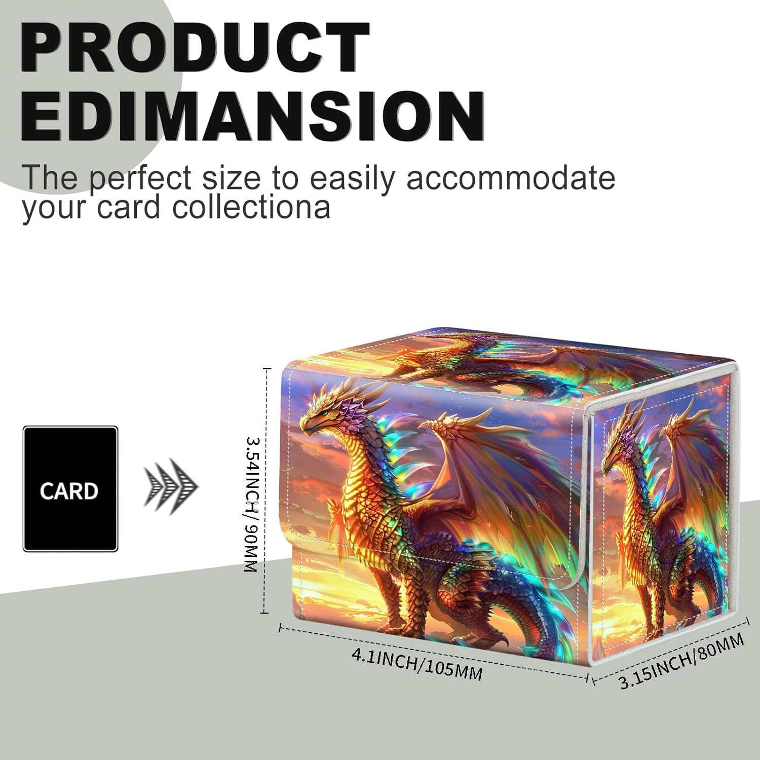 For MTG Card Storage - High Capacity Anime Card Sleeves, Commander ...