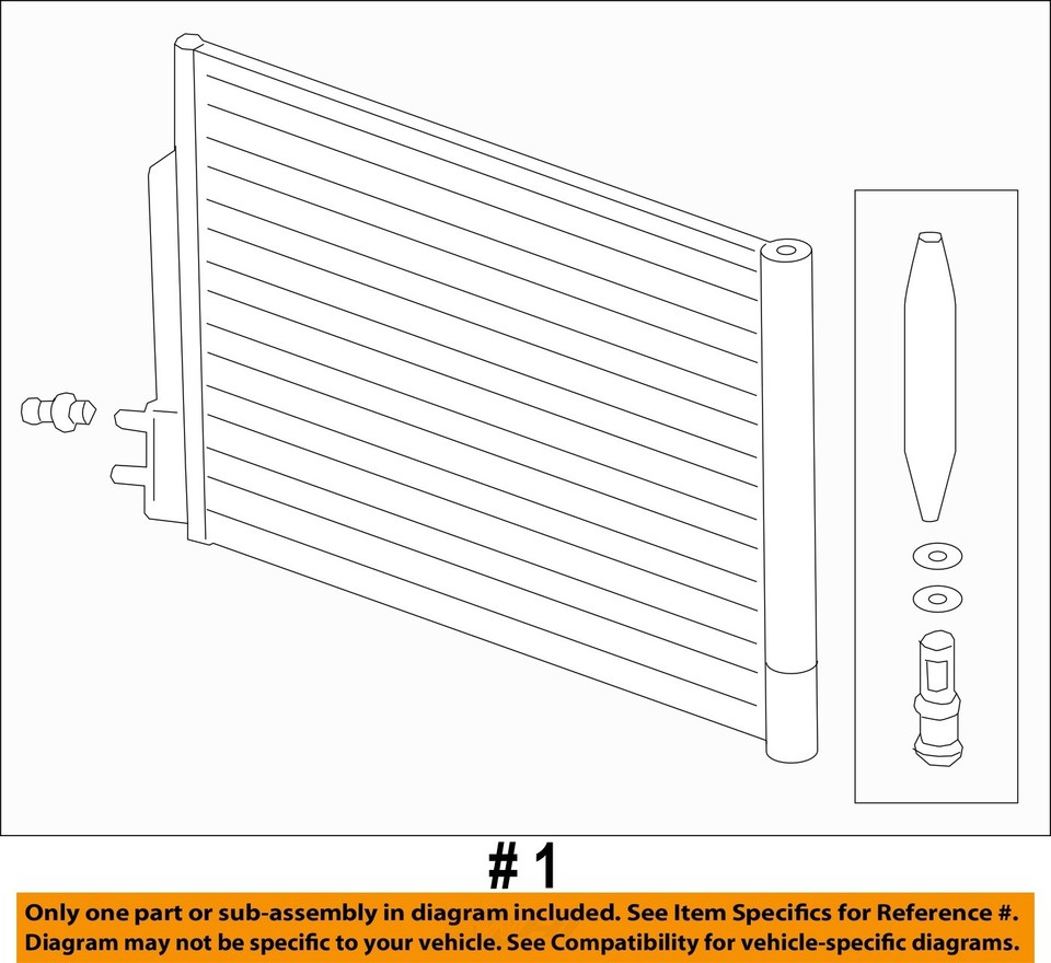 GM OEM Condenser 84297681 | eBay