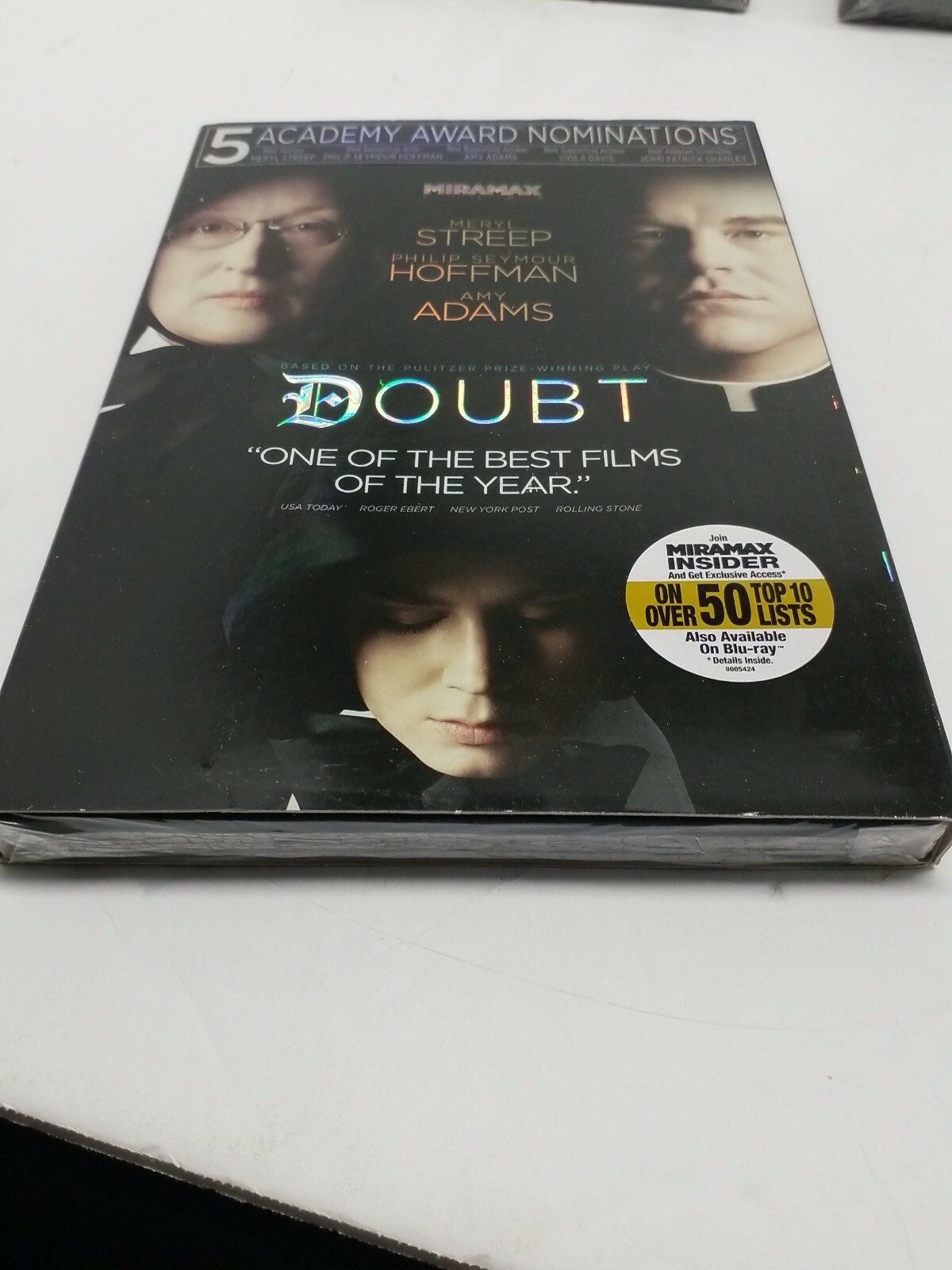 Doubt 2009 DVD Widescreen Meryl Streep Philip Seymour Hoffman Amy Adams ...
