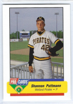 1994 Welland Pirates (Short Season A-Pittsburgh) Shannon Puttmann | eBay