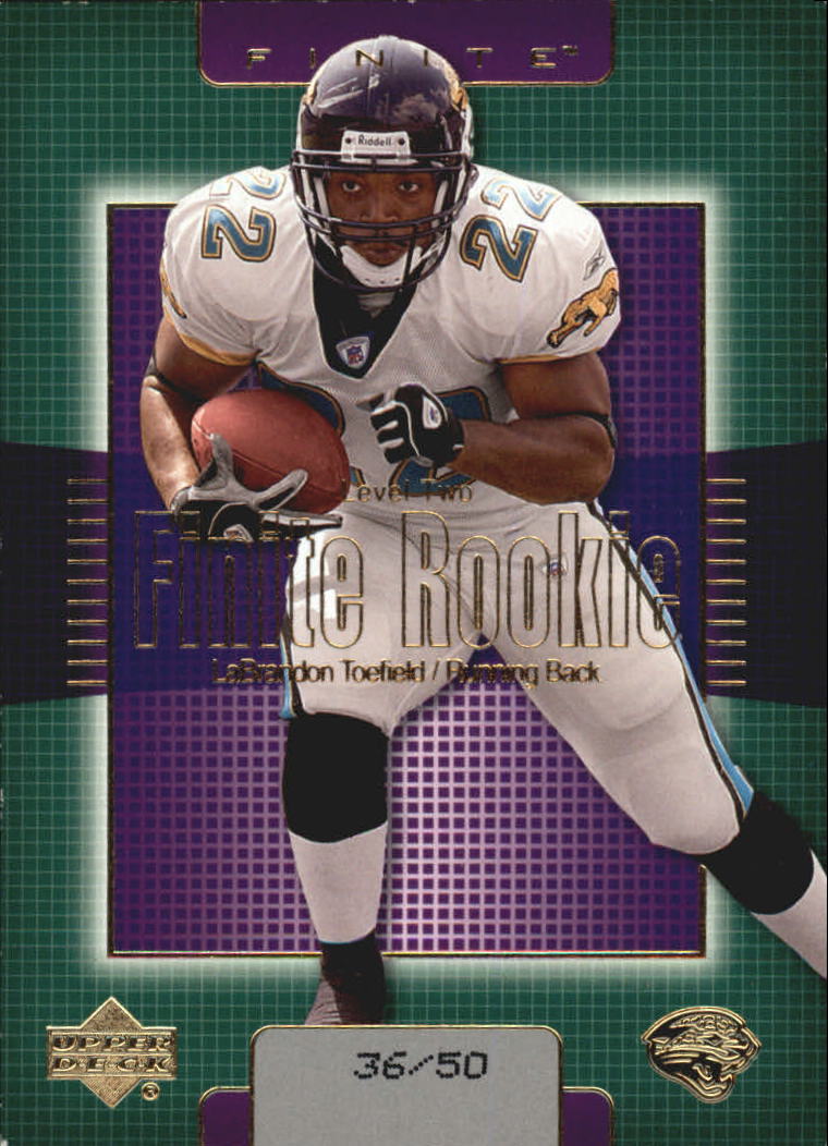 2003 Upper Deck Finite Gold #261 LaBrandon Toefield /50 - NM-MT | eBay