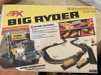 Aurora AFX Big Ryder Intercity Express Delivery H O Scale Trucking Box ...