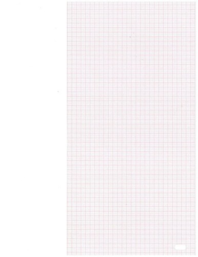 EKG Chart Paper for Hewlett Packard Pagewriter I, II & III 216 X 280 X ...