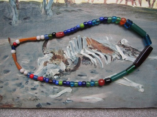 Old Indian Trade Beads, Columbia River Beads? Translucent Native Beads ...