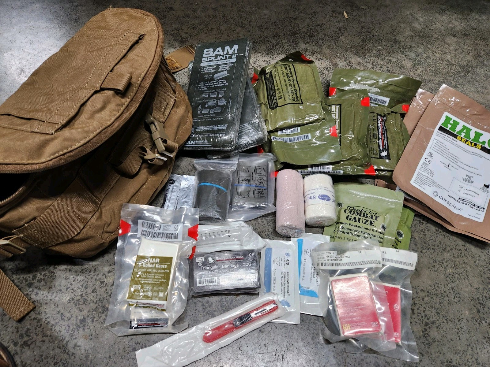 North American Rescue CCRK CLS Bag Combat Casualty Response Kit NEW old ...