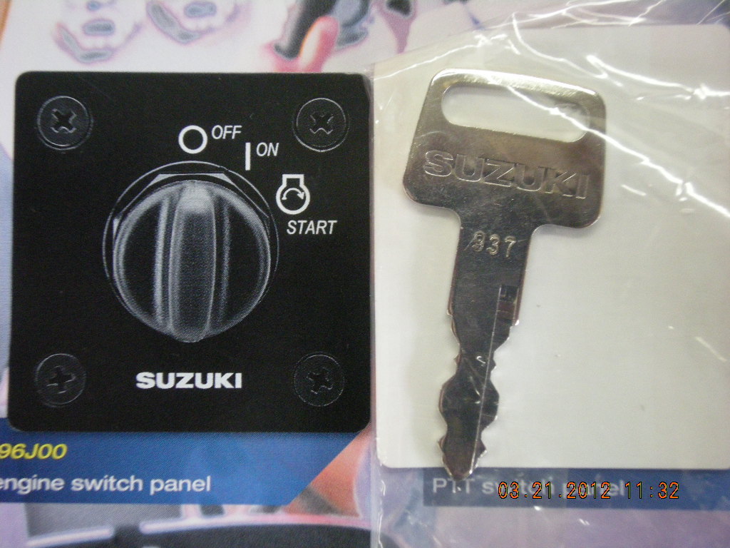 Ignition Key Suzuki Outboard Key (937) 37141-99E60 | eBay