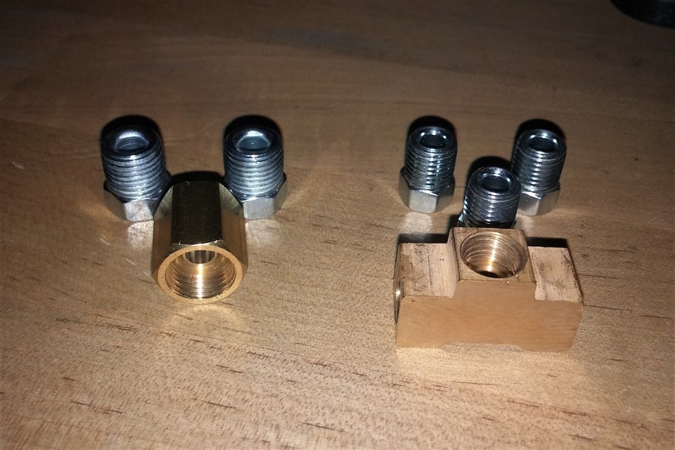 Custom Edelmann ABS Brake Line Bypass Adapter Kit 3/16" 3-Port Tee ...