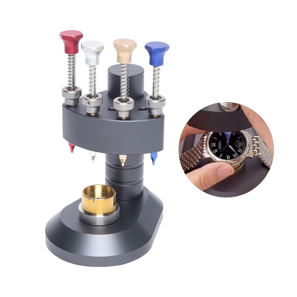 Hand Presser Setter Watch & Pocketwatch Fitting Tool 4 Pin Hand Setting ...