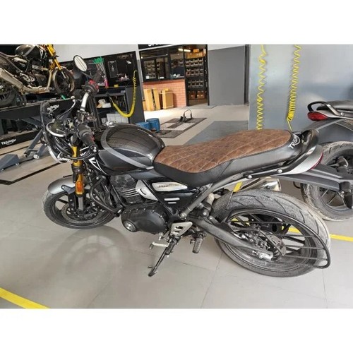 Sahara Seats Triumph Speed 400 Diamond Stitch Cushion Seat Cover | eBay