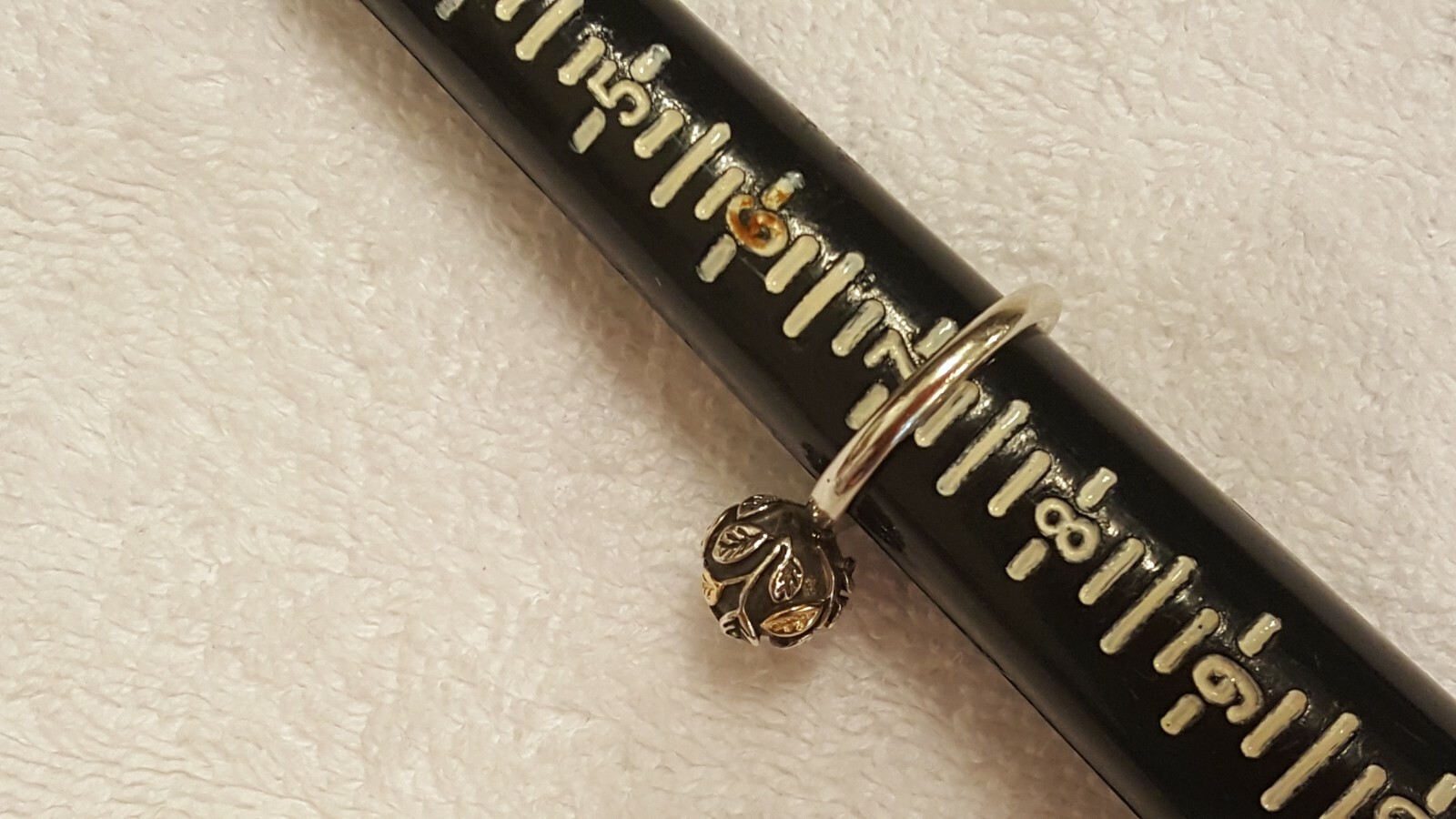 Rare Pandora Tree of Life Ring - Leaves of 14K Yellow Gold Sterling ...