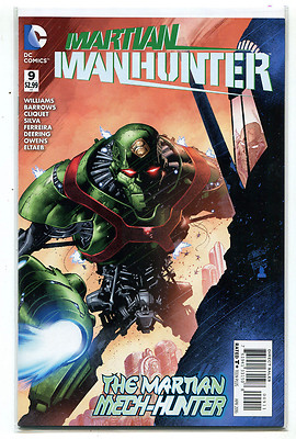 Martian- Manhunter #9 NM The Martian Mech-Hunter Williams Barrows DC ...