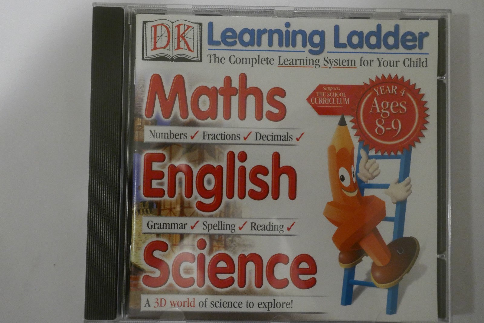 CD-ROM: Jewel Case (STDFL): DK Learning Ladder 4: Year 4 (Ages 8-9 ...