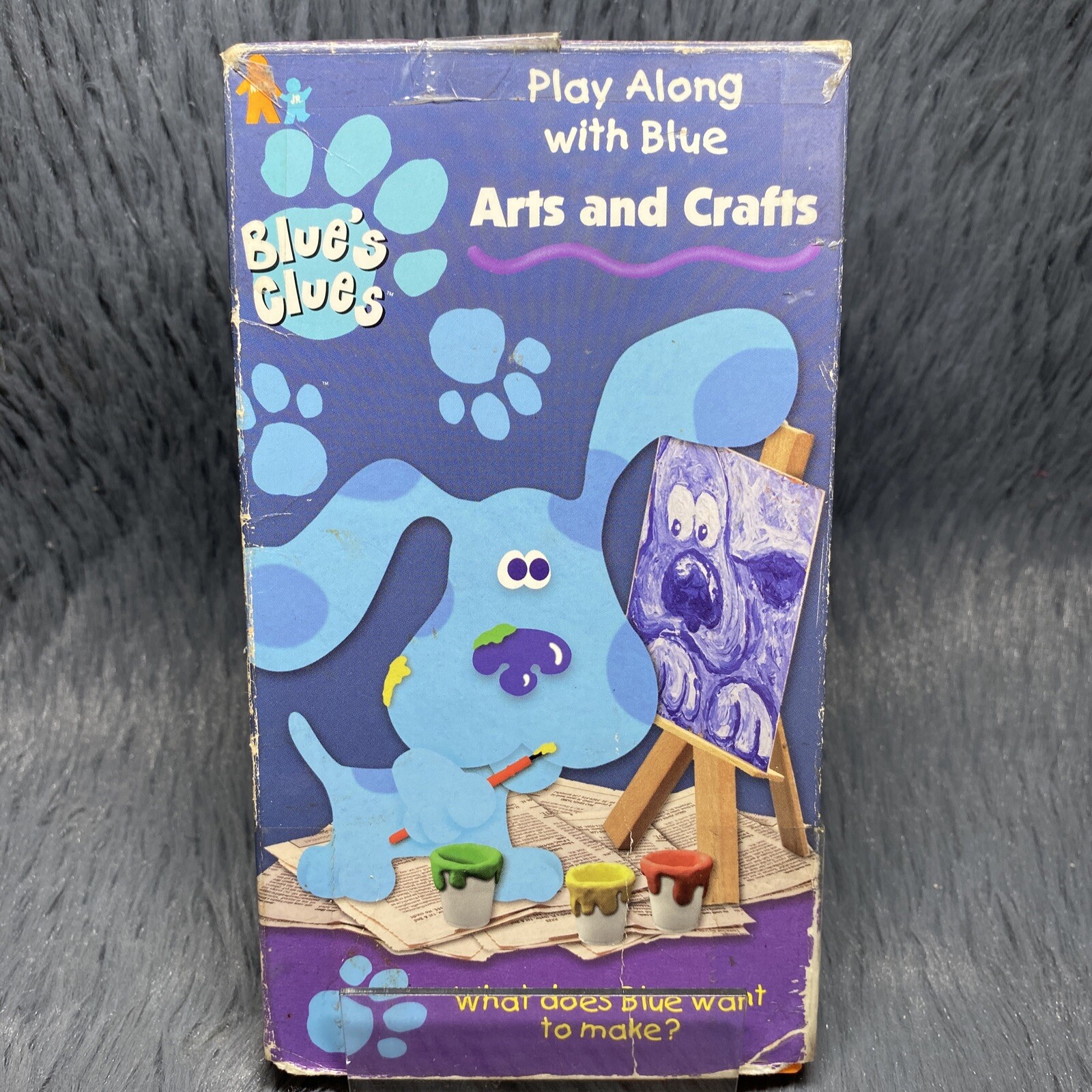 Blues Clues Arts and Crafts VHS Tape 1998 Nick Jr Nickelodeon Steve ...