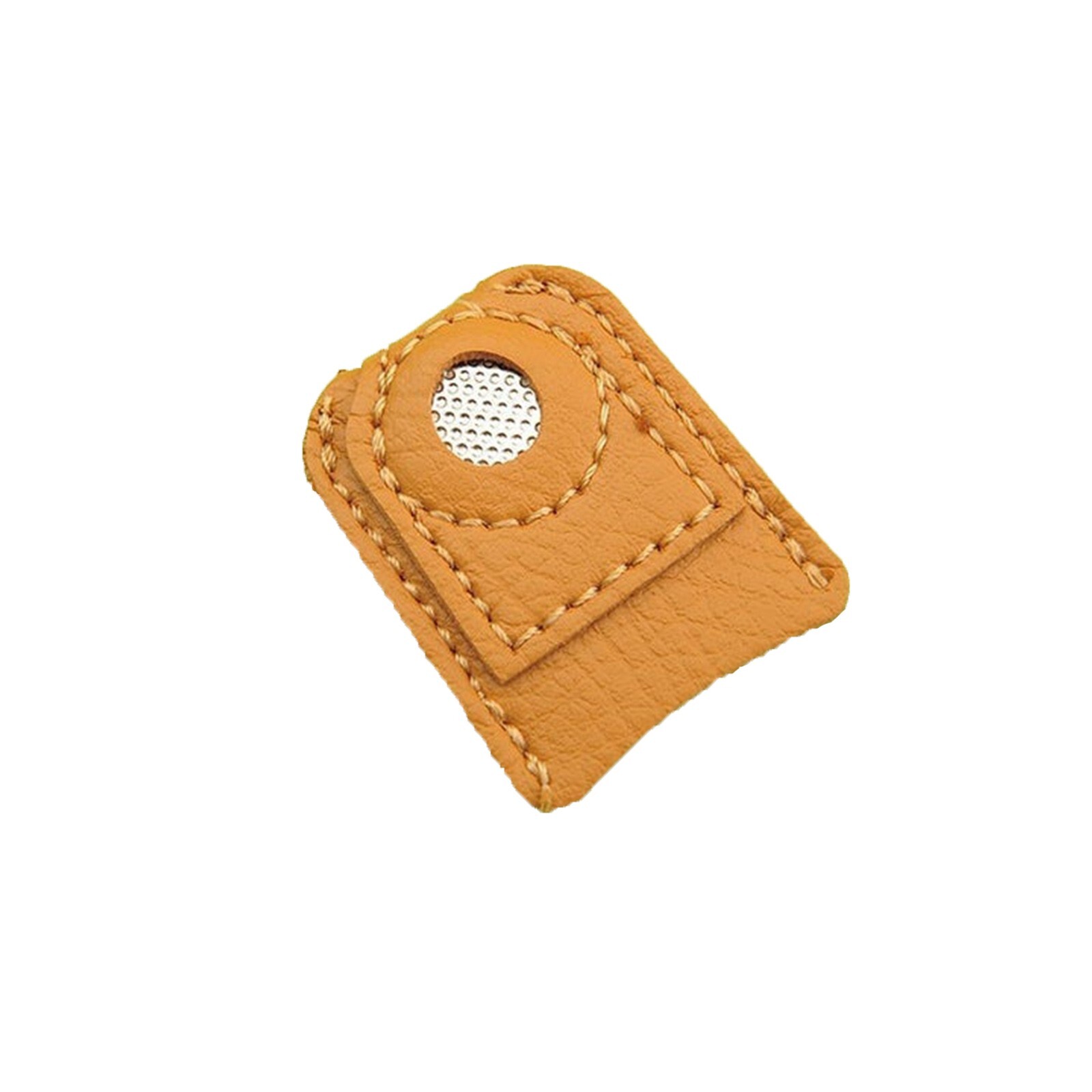 Leather Coin Finger Protector Thimble Ring Handworking Needle Thimble ...