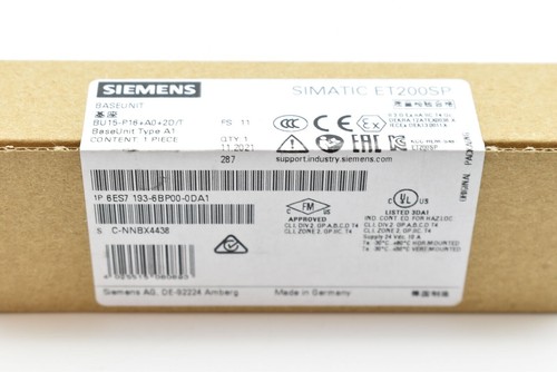 1 PCS Siemens 6ES7193-6BP00-0DA1 6ES7 193-6BP00-0DA1 PLC Module New In ...