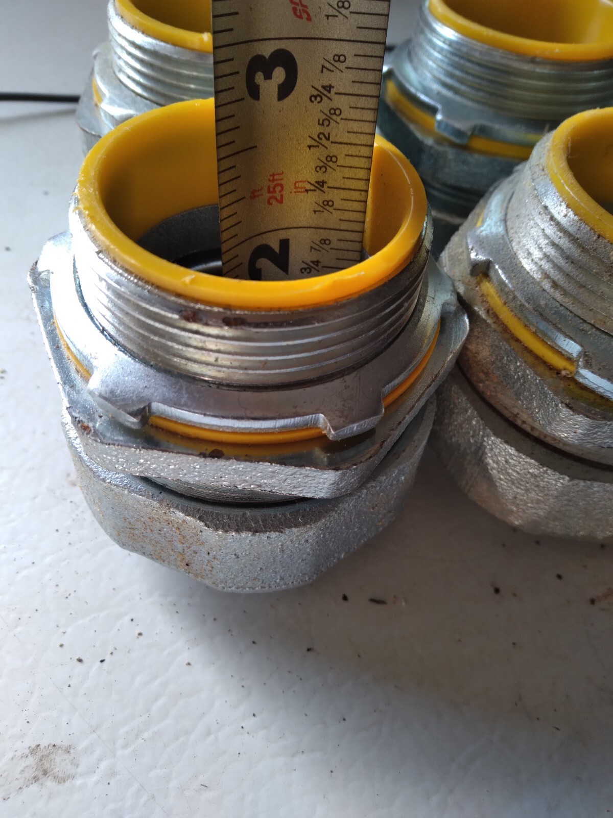 Eaton Crouse-Hinds Series LT150 - 1-1/2" STR Male Connector QTY- 4, NEW ...