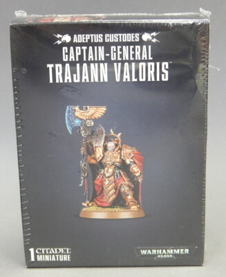 NIB Warhammer 40k Captain General Trajann Valoris Adeptus Custodes 2017 ...