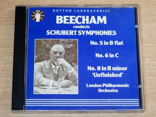 Sir Thomas Beecham/Conducts Schubert Symphonies/1995 Dutton CD Album | eBay