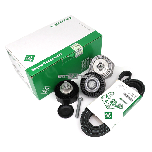 OEM INA Belt Drive Kit for AUDI A8 D4 3.0T 06E903133AG+06E903137R ...