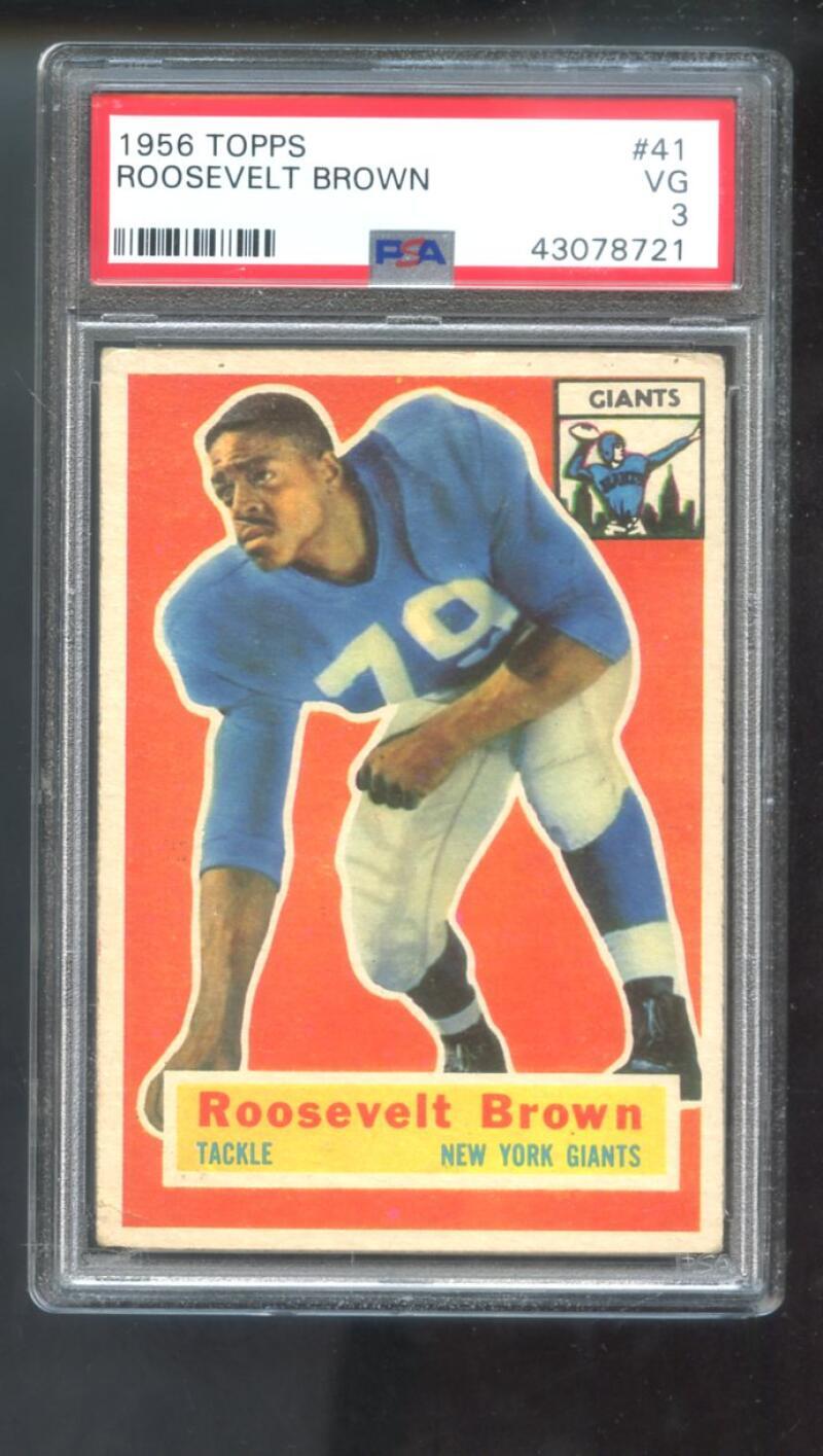 1956 Topps - #41 Rosey Brown (RC) for sale online | eBay