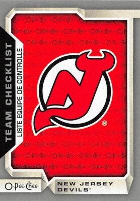 2018-19 OPC Silver #573 NJ Devils CHECKLIST | eBay