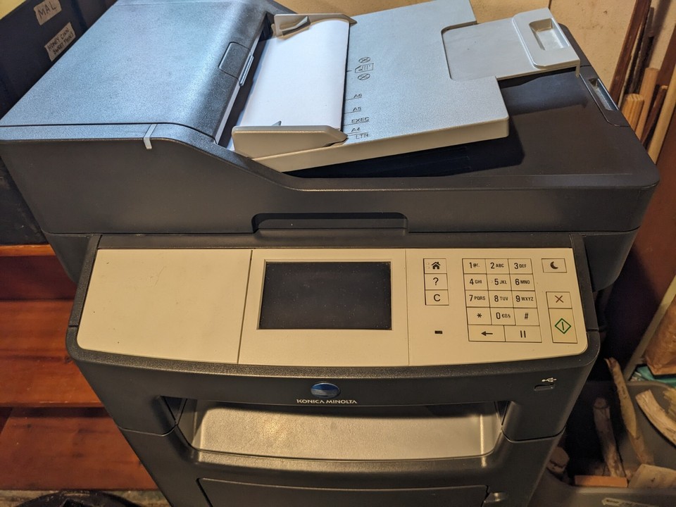 Konica Minolta bizhub 4020 mono printer | eBay
