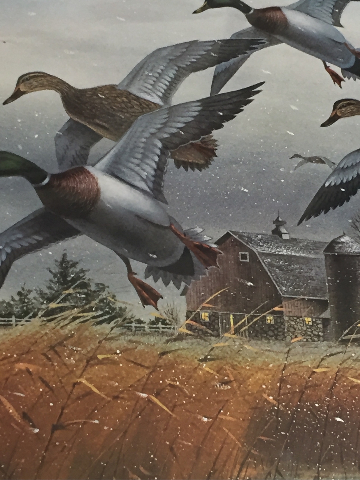 Jerry Raedeke, 1990 DU, , “Last Day”2275/3800;Not Mint,Unframed. Artist ...