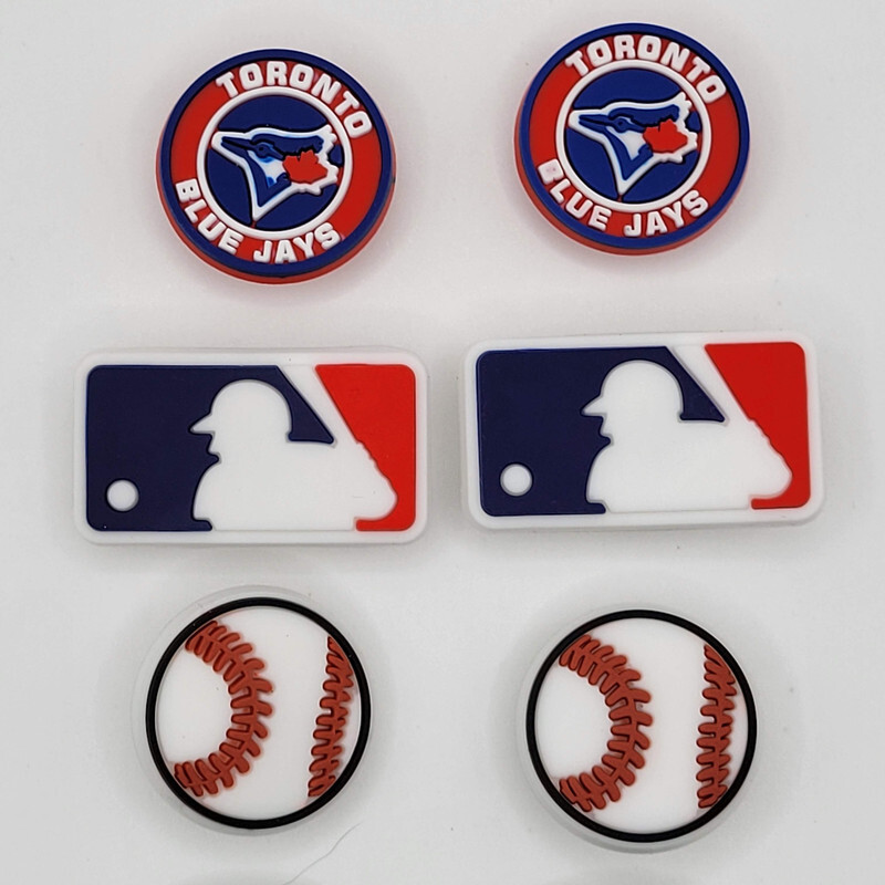 MLB Toronto Blue Jays Baseball Team For Crocs Shoe Charms Jibbitz - 6 ...