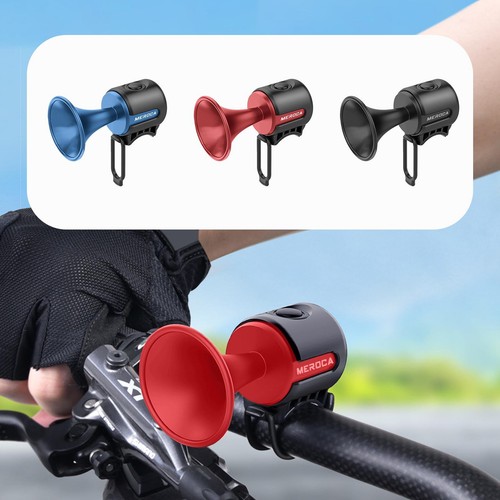 Electric Bike Horn 120dB Bicycle Bell Bike Handlebar Loud Horn - 1 ...