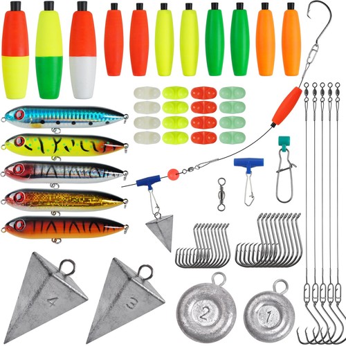 Catfish Rigs Catfishing Tackle Making Kit, 91pcs Catfish Rig ...