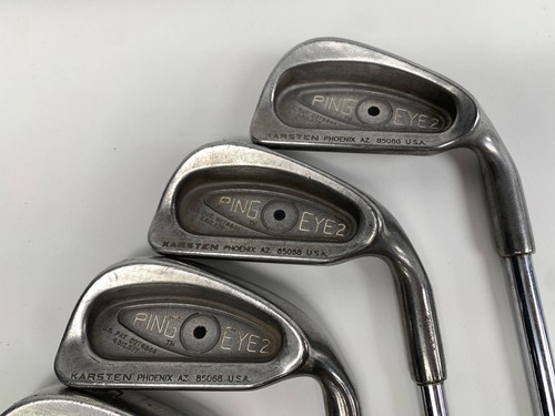 Ping Eye 2 Iron Set 2-PW+SW Black Dot Aldila Gamer Stiff Graphite Mens ...