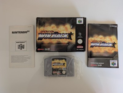 Operation Winback N64 - PAL Version Nintendo in OVP mit Anleitung ...