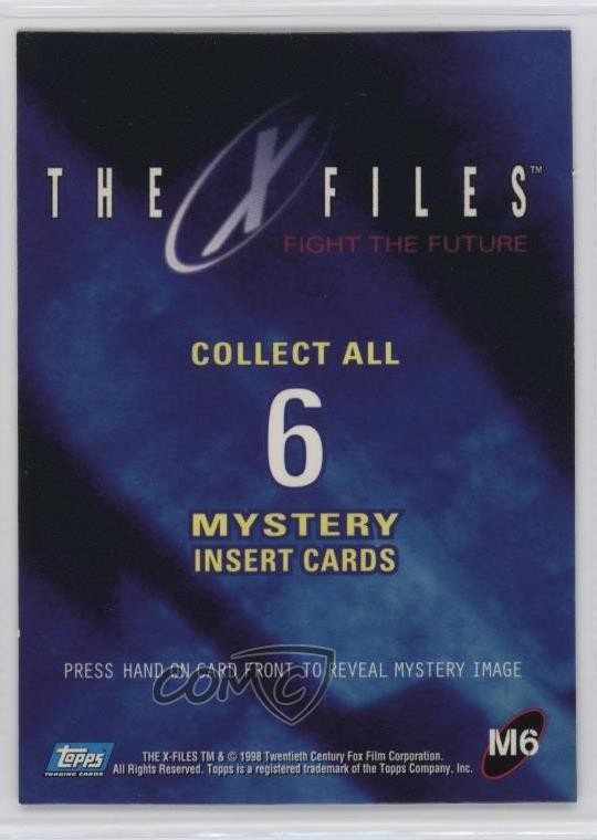 1998 Topps The X-Files: Fight the Future Mystery Inserts Gestating ...