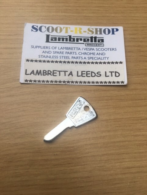 LAMBRETTA BLANK KEY - CHROME . NEW - FREE POST. | eBay UK