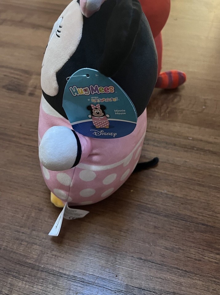 Squishmallows 10” Minnie Mouse Disney Plush Hugmees Turning Red Panda ...